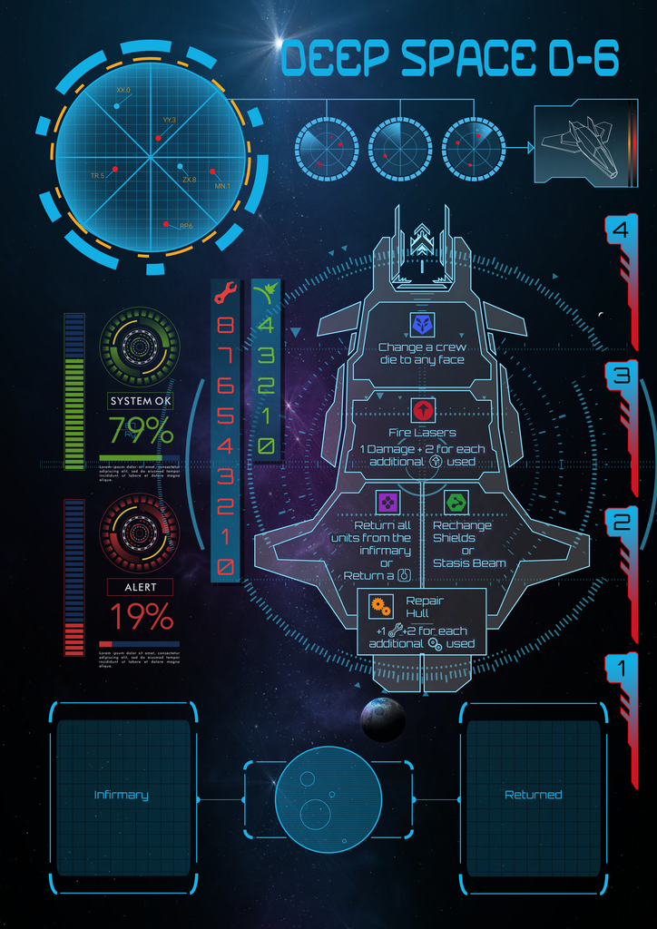 Deep Space D-6--介绍规则测评与玩家评价-桌游圈