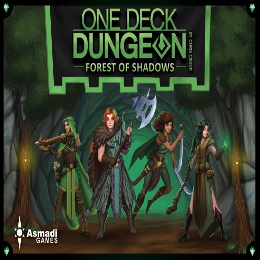 One Deck Dungeon: Forest of Shadows--介绍规则测评与玩家评价-桌游圈