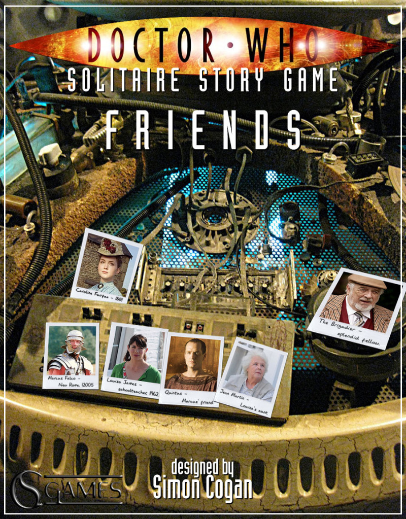 Doctor Who: Solitaire Story Game--介绍规则测评与玩家评价-桌游圈