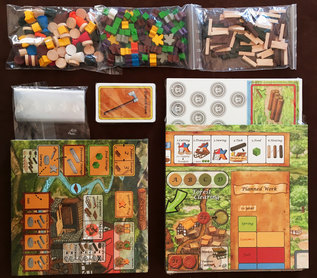 Lignum (second edition)--介绍规则测评与玩家评价-桌游圈